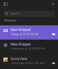 Snippets interface section overview of our soft | SnipperApp 2 ...