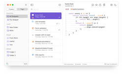 Save your code snippets and notes using our product | SnipperApp 2